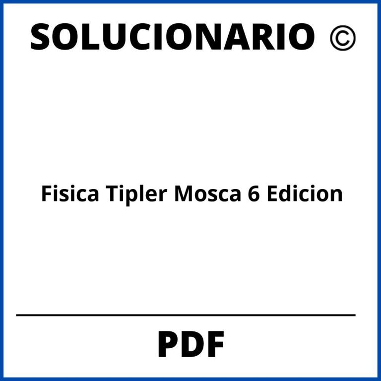Solucionario Fisica Tipler Mosca 6 Edicion Vol 2